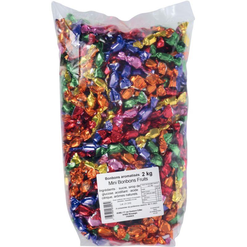 Paquet de mini bonbons aux fruits 2kg – e-fournitures